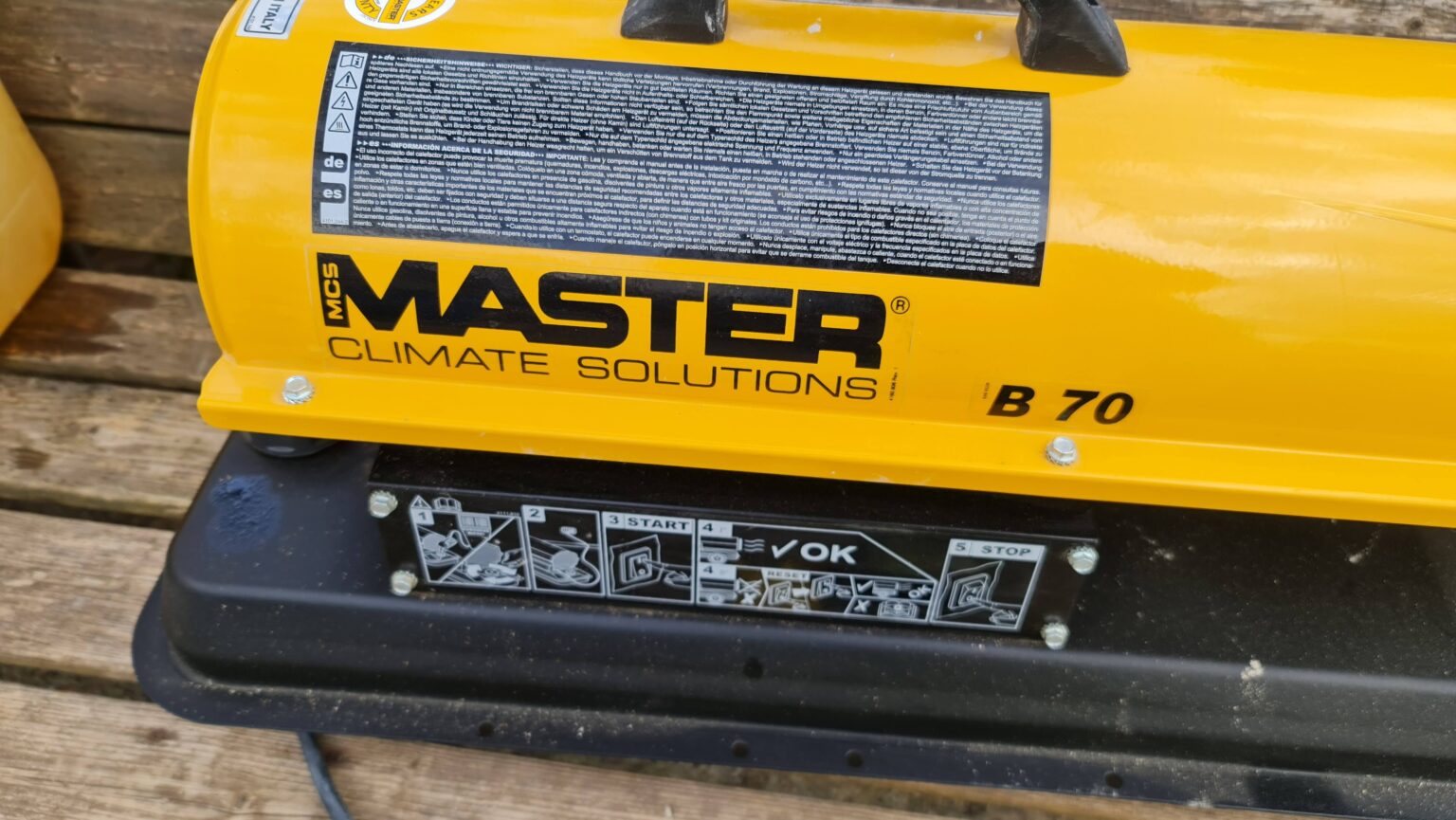 Diiselpuhur Master B 70 CED 20kW - Rent - Realrent.ee